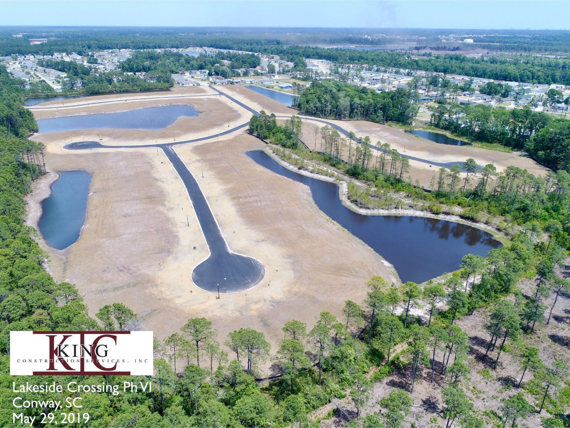 Pond Constructions and Installations - Conway Sitework Construction